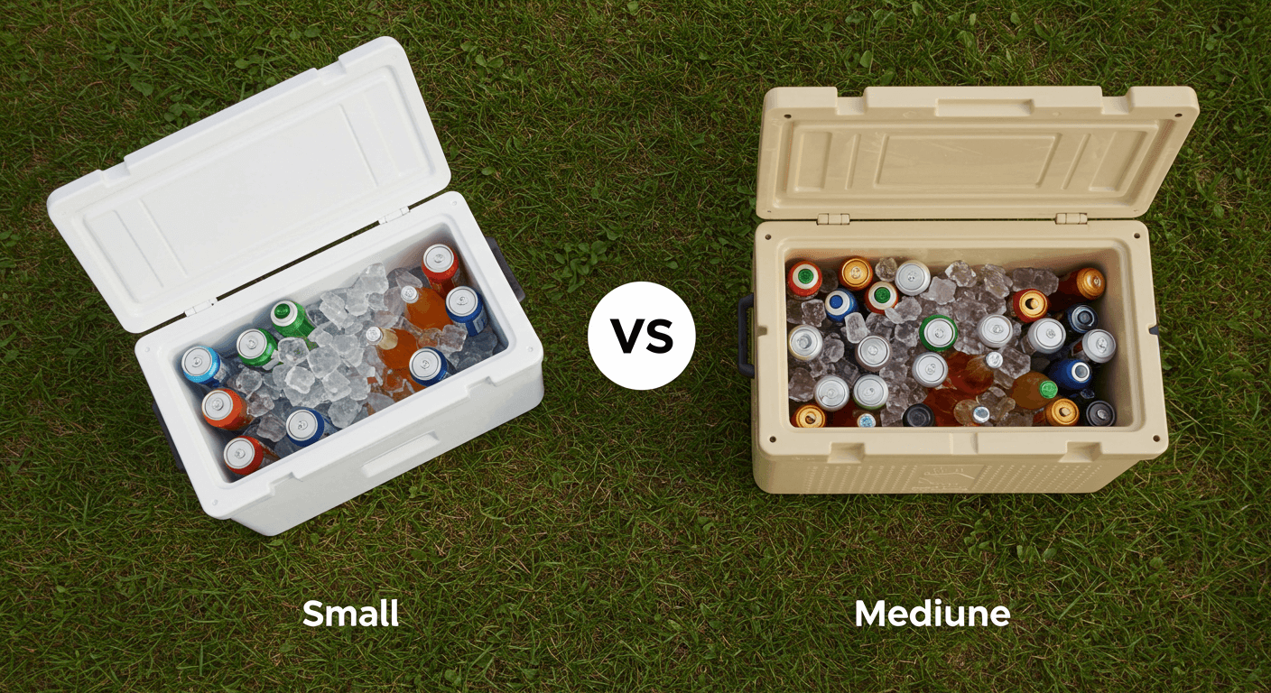 Small Cooler vs. Medium Cooler Size Guide | Cooler Find