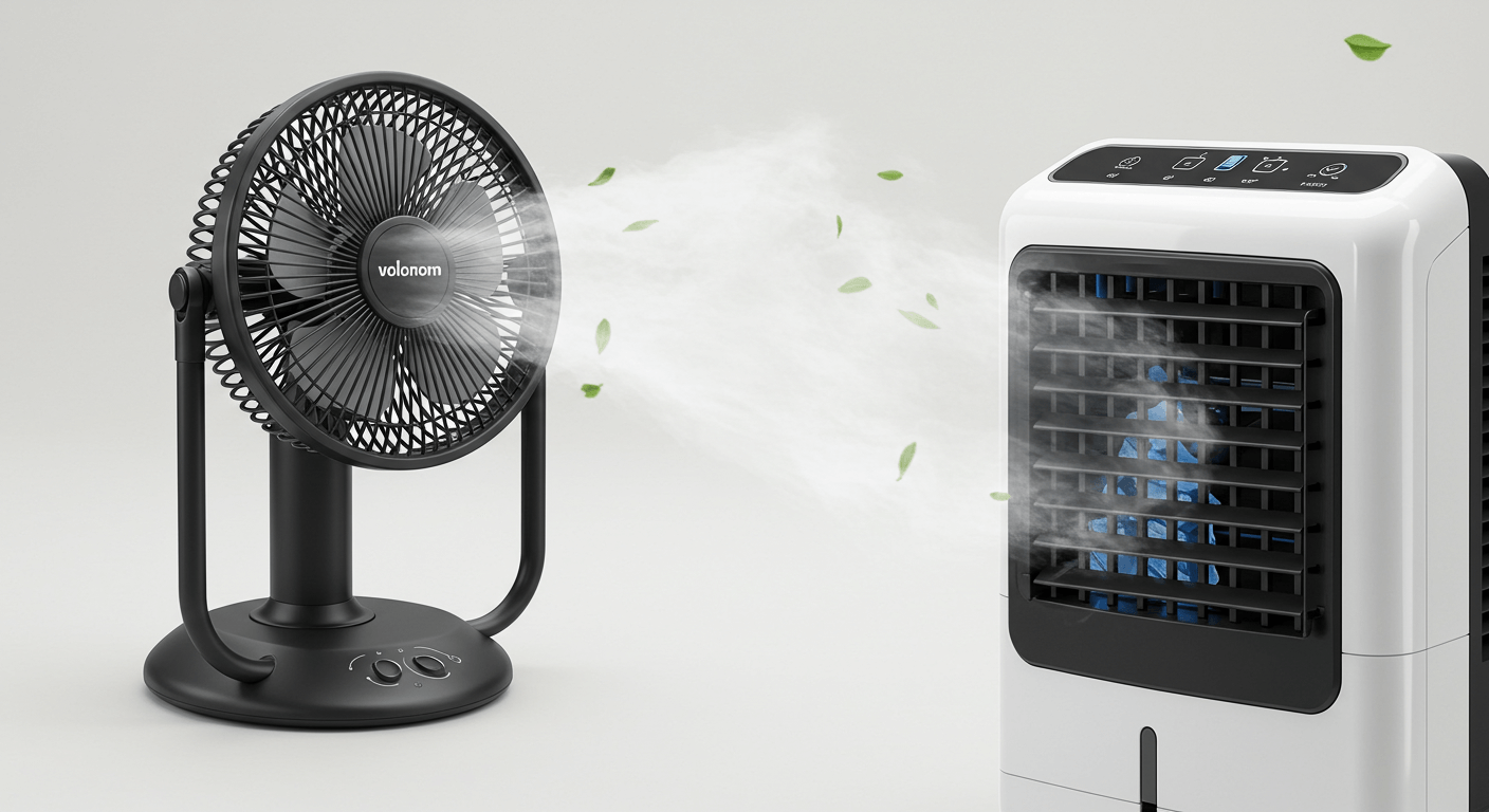 What's the Difference Between Misting Fans and Air Coolers? | Cooler Find