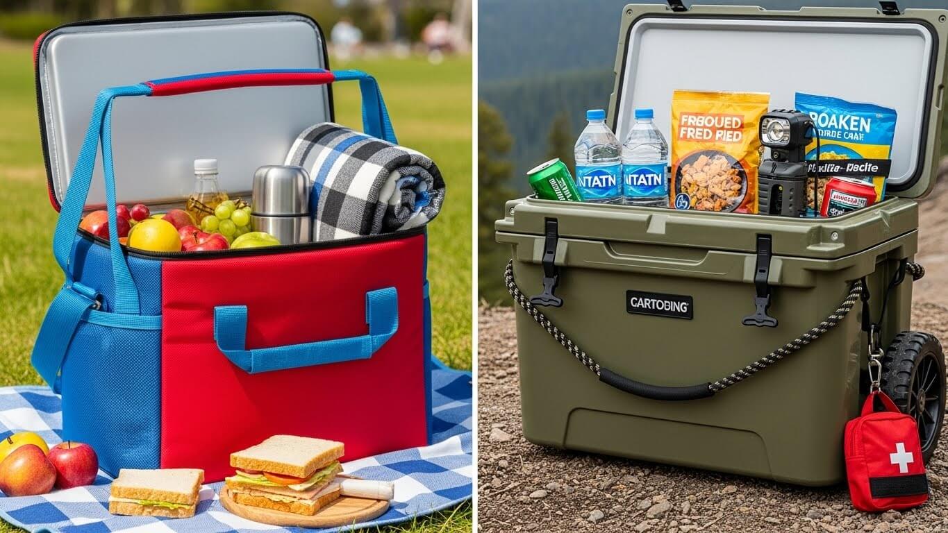 Picnic Cooler vs. Camping Cooler: Comparison | Cooler Find